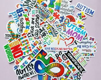 Autism Sticker Pack - Etsy