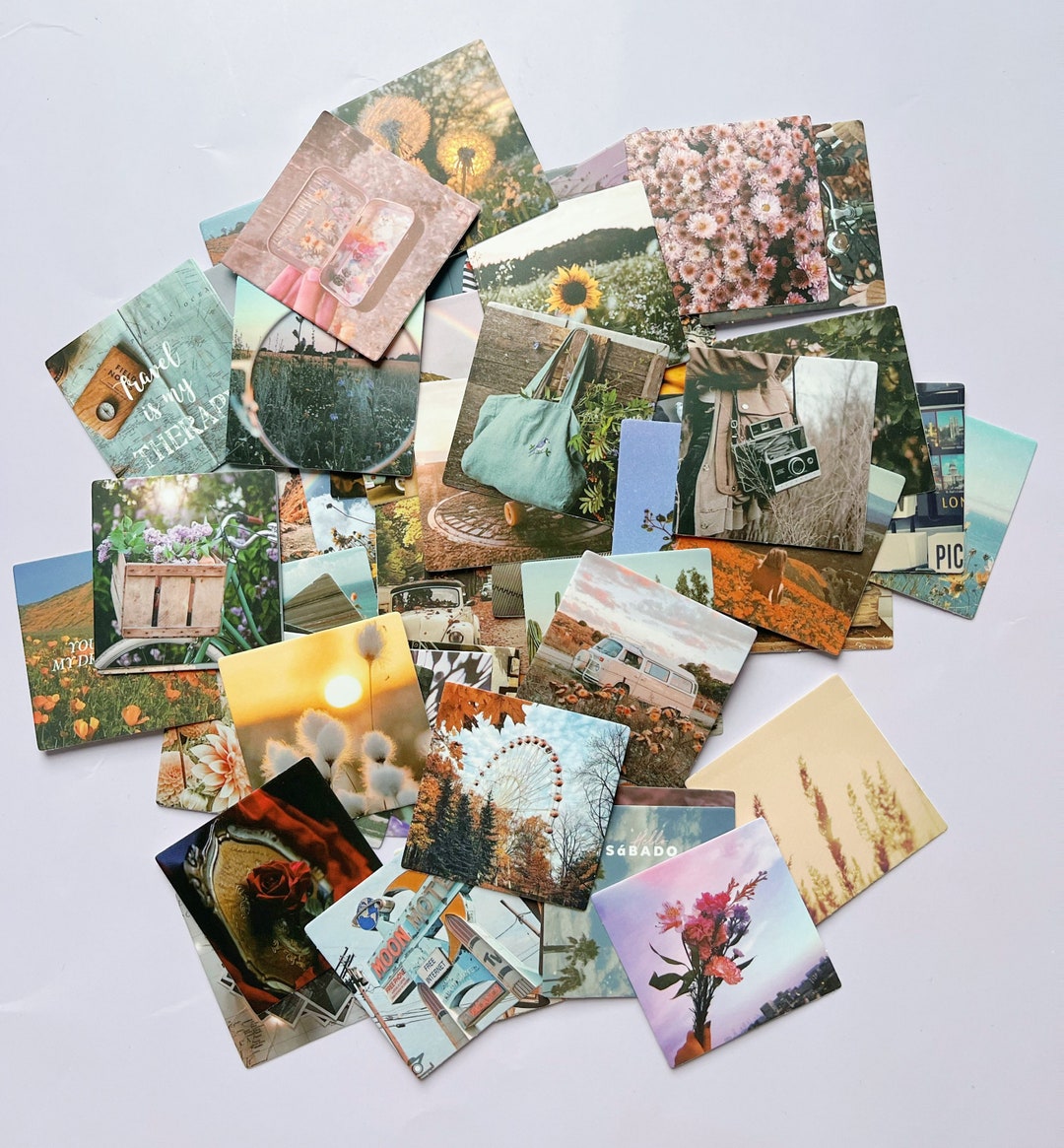 Aesthetic Poster Sticker Pack-waterproof-collage Kit-packaging Stickers ...