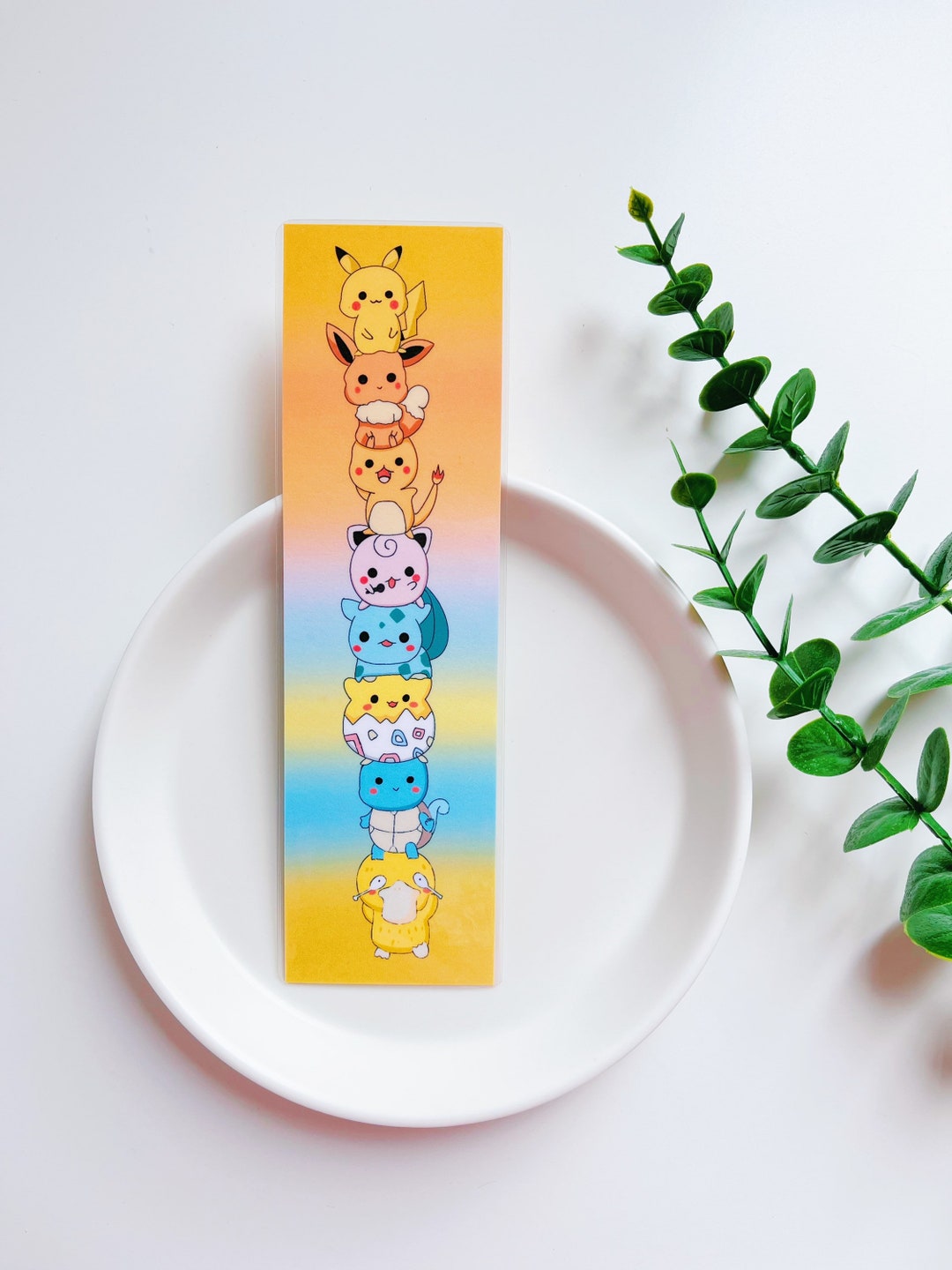 Cute Pokémon Bookmark-pikachu, Charmander, Squirtle, Bulbasaur Cute ...