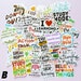 Inspirational Waterproof Quotes Sticker - Etsy