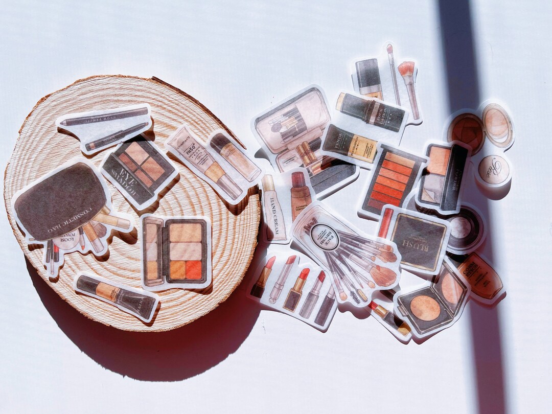 Cute Make-up Washi Sticker Pack-paper Stickers-stationary Stickers ...