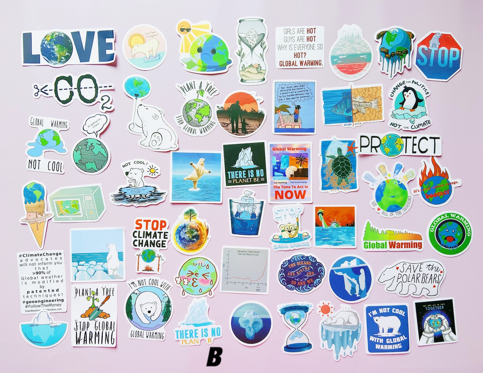 Global Warming Sticker Pack-Climate Change Stickers-Polar | Etsy