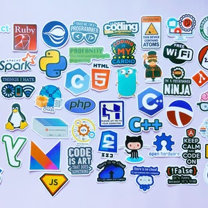 Programming Sticker Pack-coding Stickers-waterproof - Etsy UK