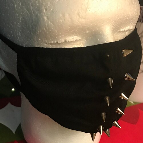 Spiked Punk Goth Emo Eboy Mask - Etsy