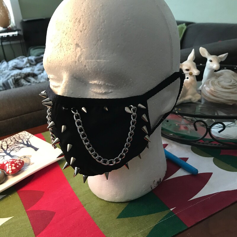 Goth Mask - Etsy