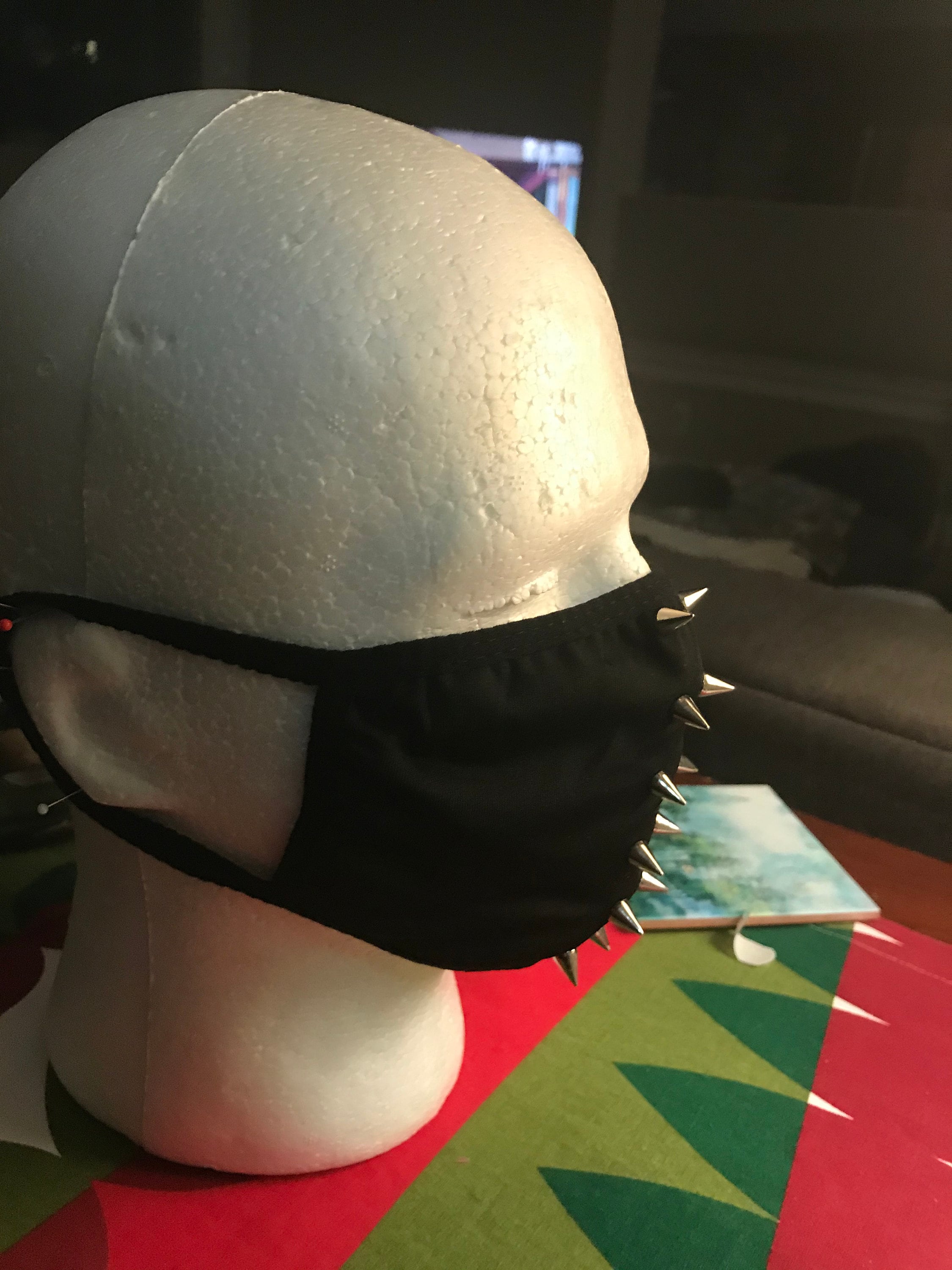 Spiked Punk Goth Emo Eboy Mask - Etsy UK