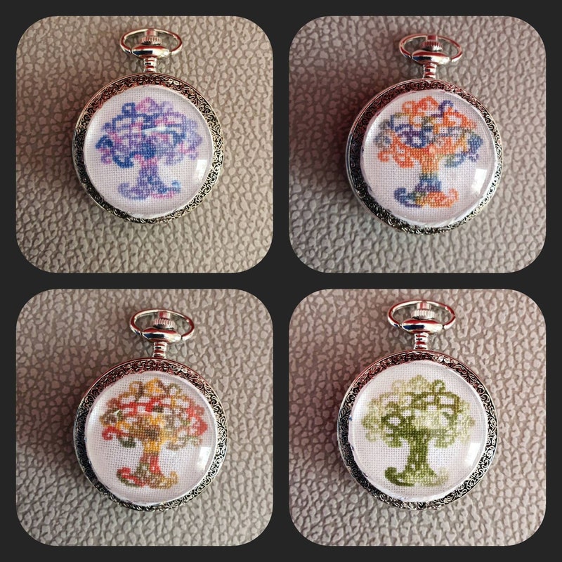 Tree Pocket Watch - Etsy