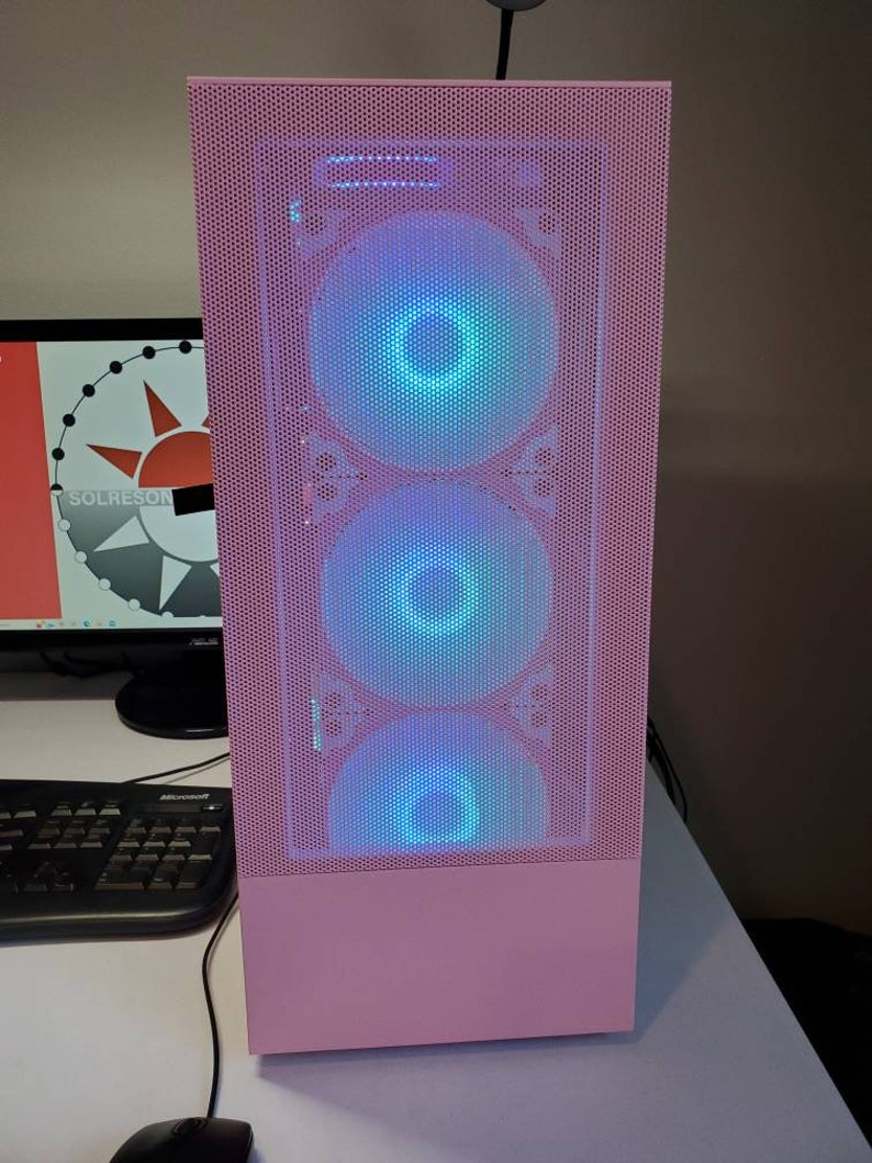 AURORA II Pink Custom Enthusiast Gaming Pc Nvidia Rtx 4000 Series Gpus ...
