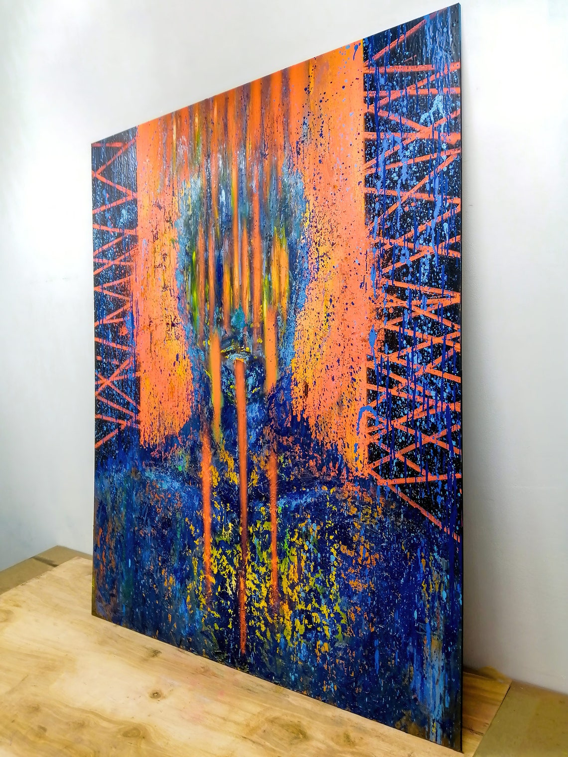 Wall Artwork Power Unique Art Piece - Etsy