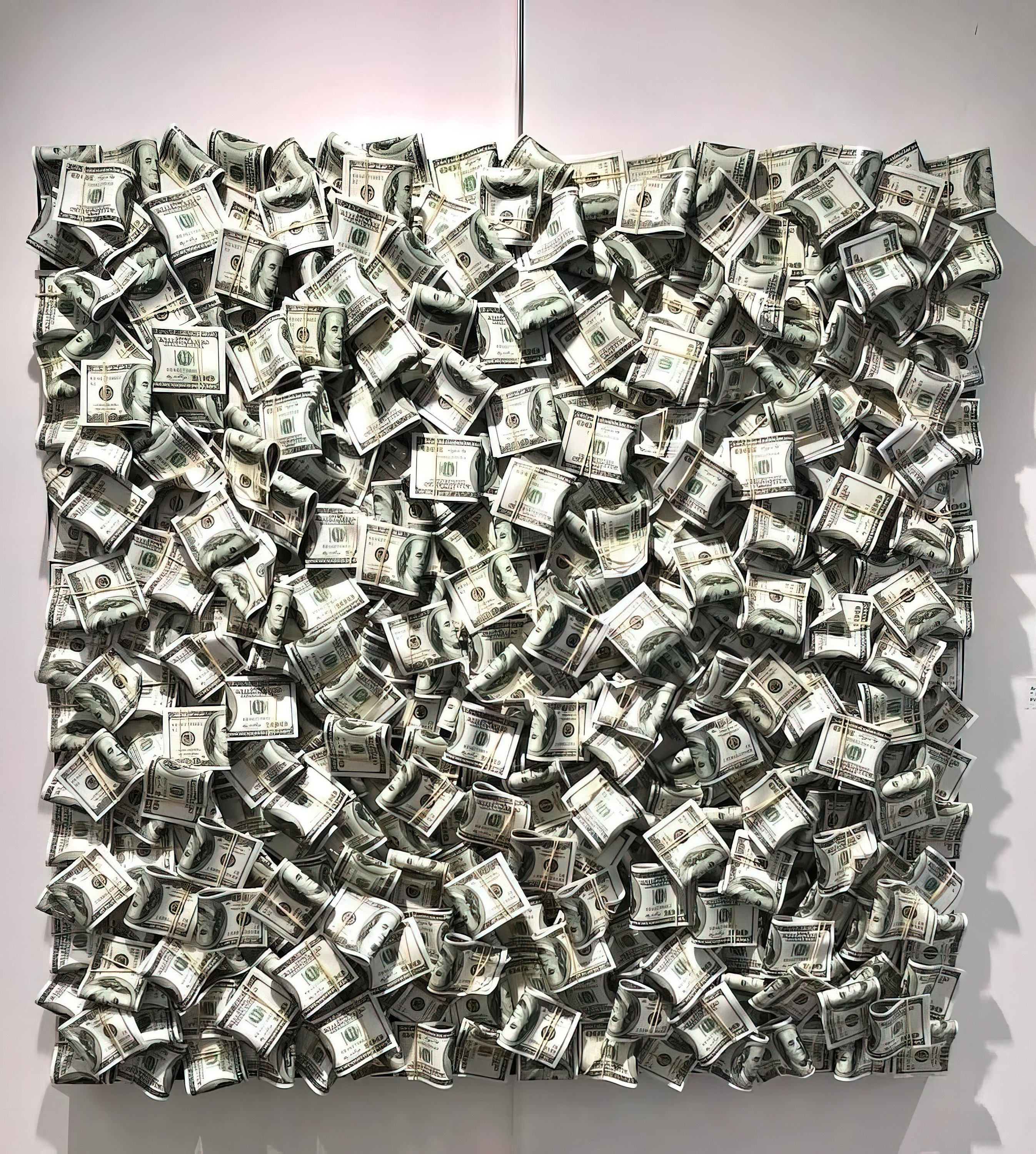 DOLLARS 3D Art Object Money 3D Painting - Etsy