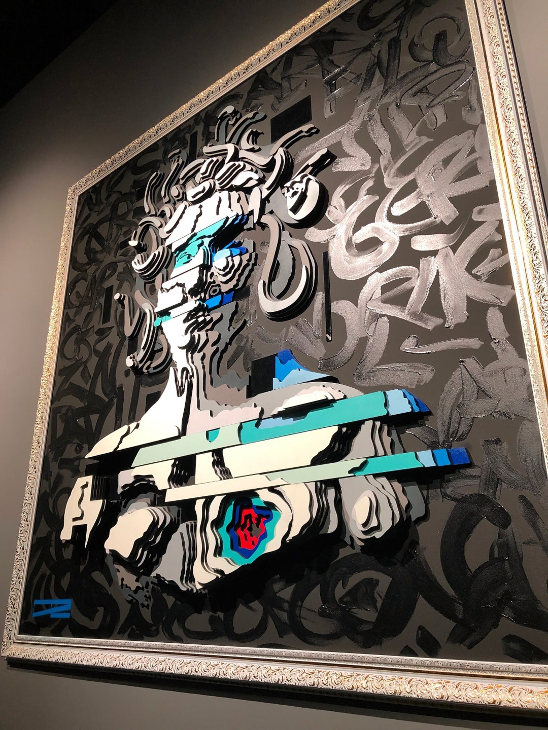 MEDUSA Large Wood Wall Art Contemporary Pop Art Wall Sculpture. House ...