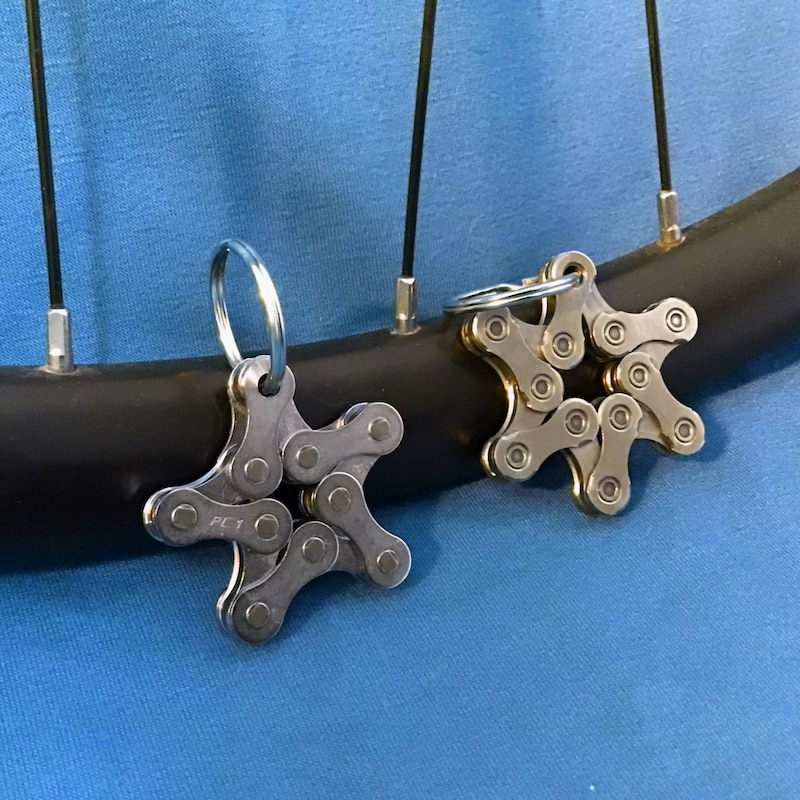 Bicycle Keychain - Etsy