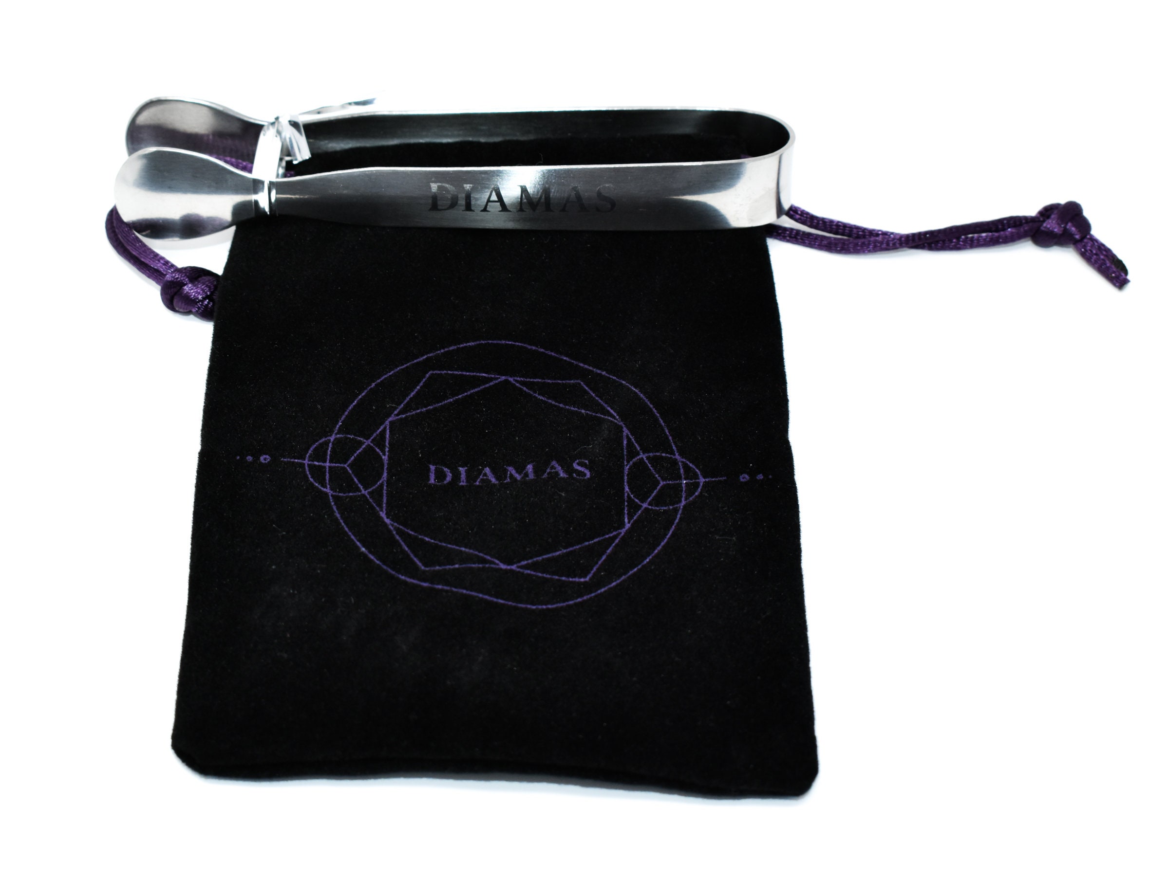 DIAMAS Stainless Steel Whiskey Stone Tongs Ice Tongs Sugar Tongs ...