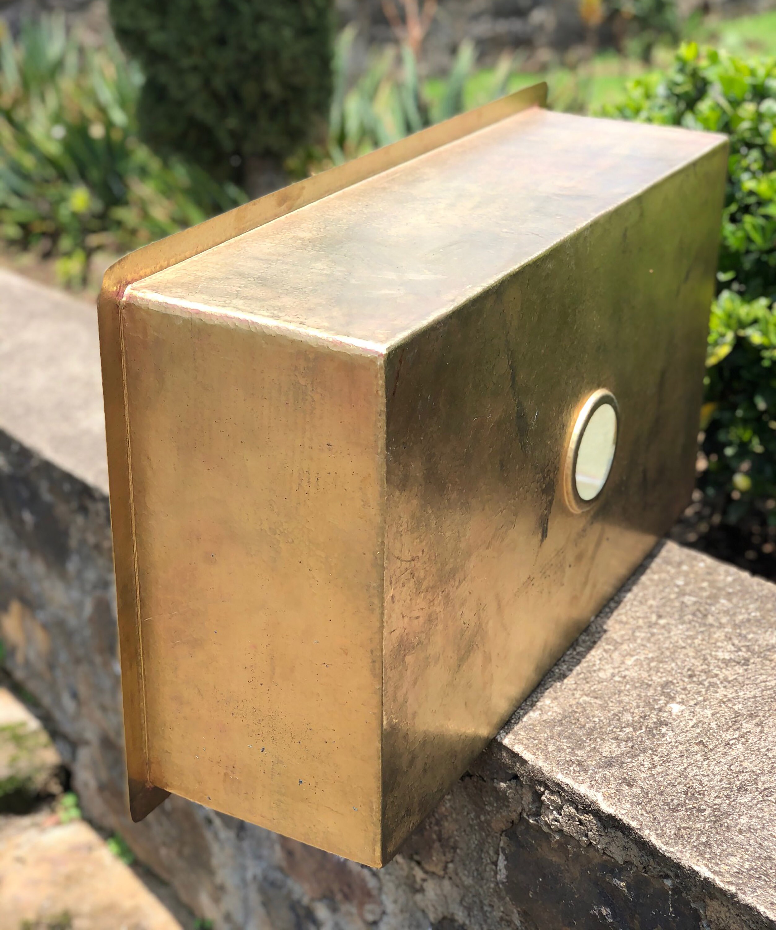 Santa Clara Brass Kitchen Sink - Hand Hammered Butler / London Sink ...