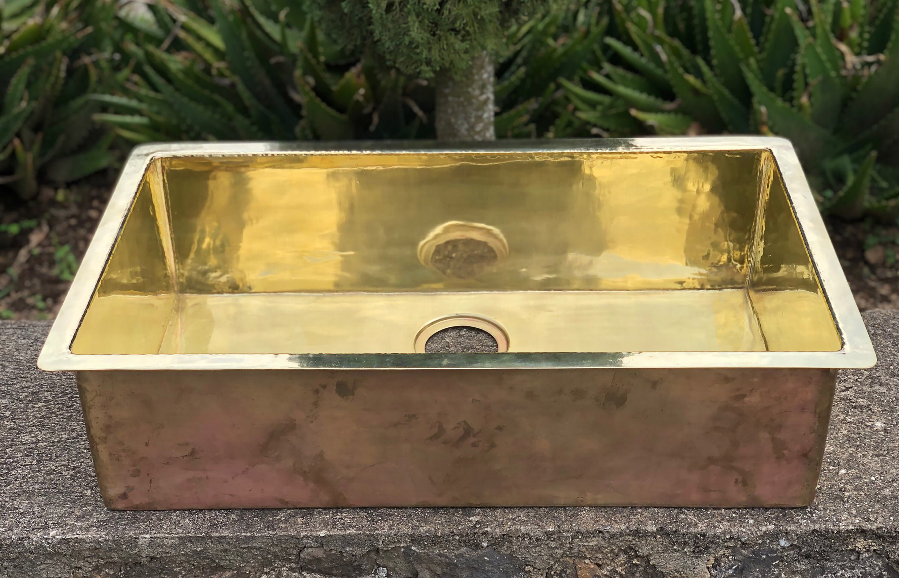 Santa Clara Brass Non Hammered Kitchen / Butler /London Sink - in ...