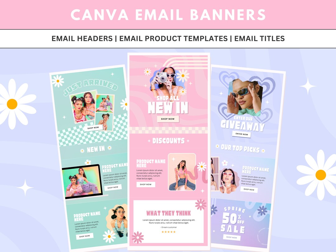 Retro Newsletters, Newsletter Marketing, Newsletter Template, Pink ...
