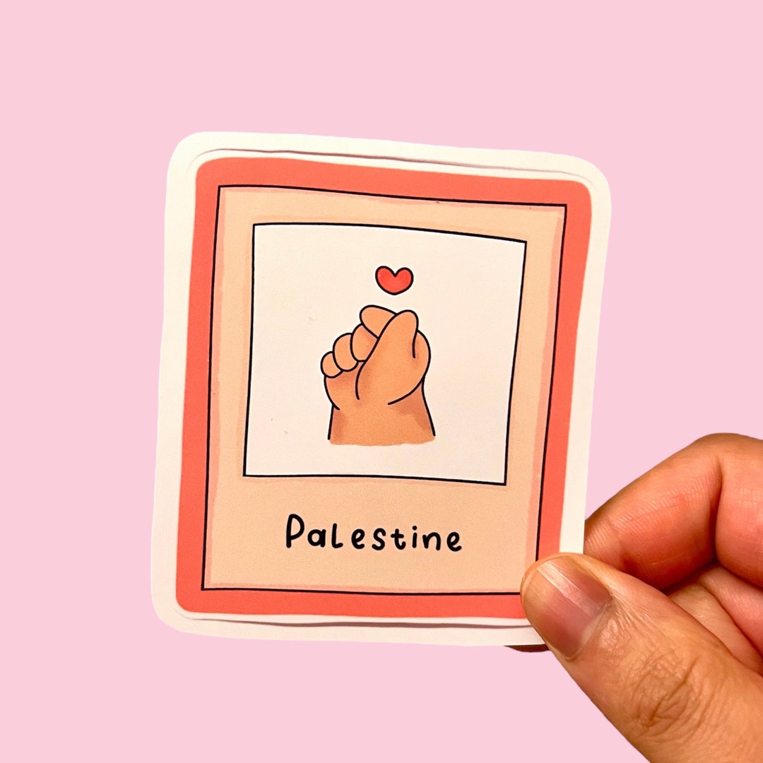 Palestine Sticker Palestine Art Waterproof Sticker Vinyl Sticker Glossy ...