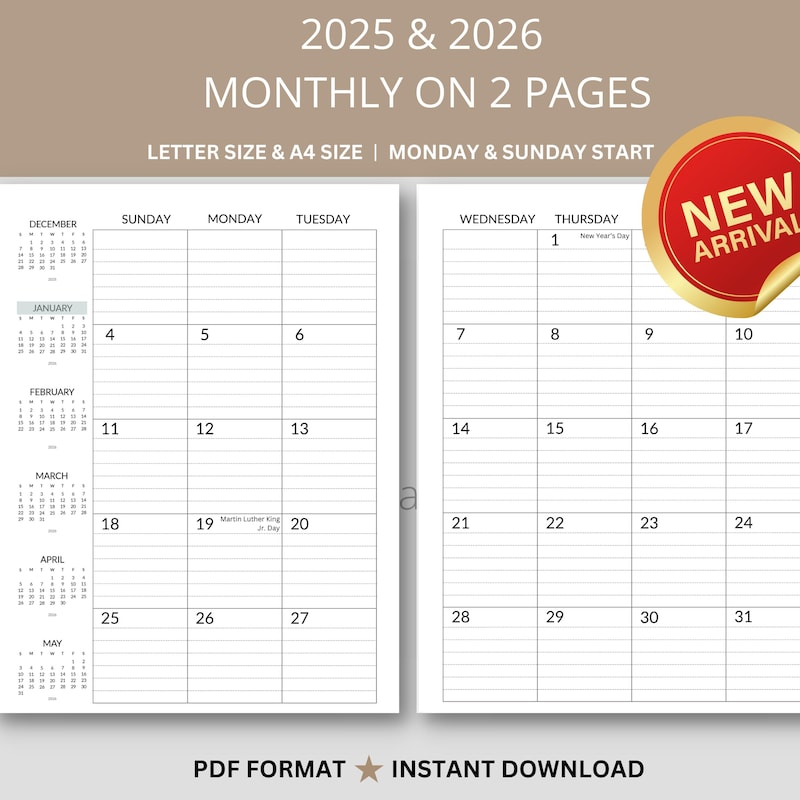 2025 2026 Happy Planner - Etsy