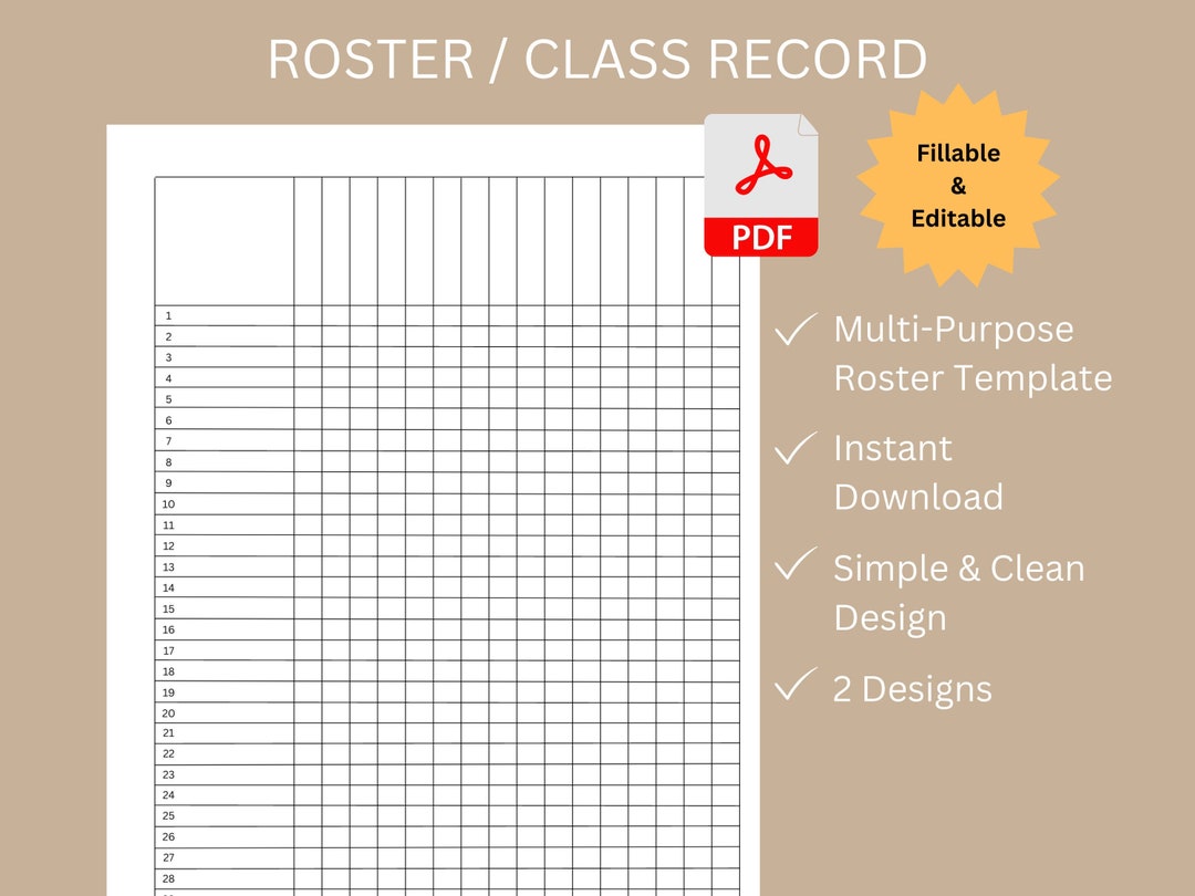 Homeschool Teacher Organizer: Attendance, Class Record & Gradebook PDF ...