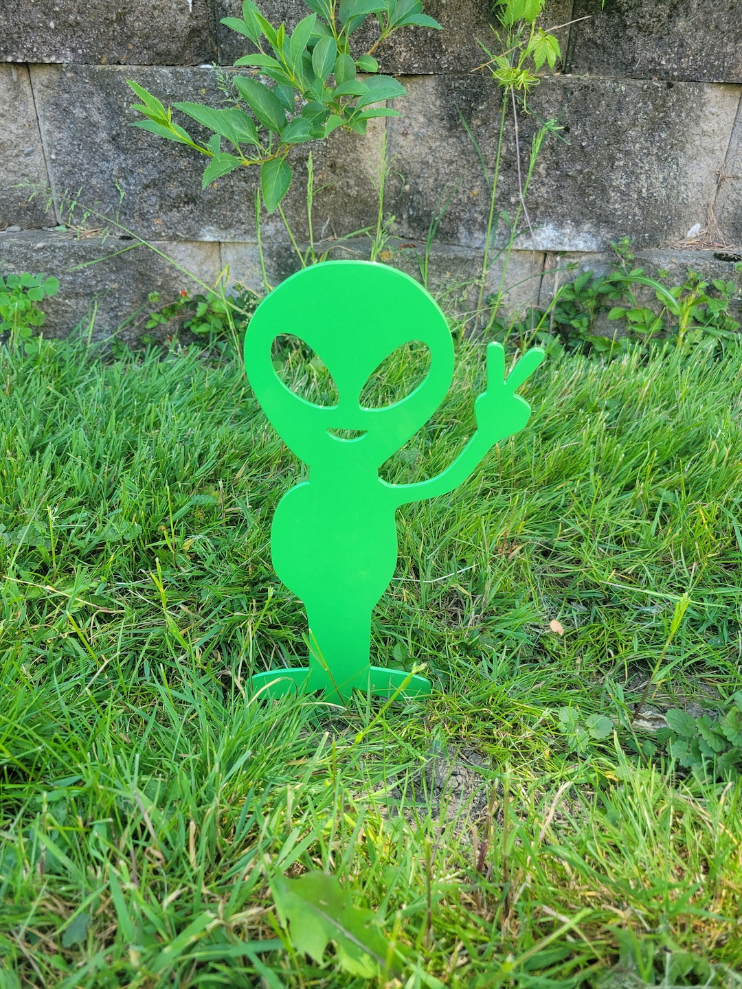 Alien Yard Stake Plasma DXF CNC - Etsy