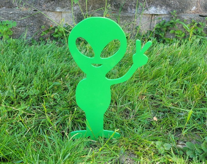 Alien Yard Stake Plasma DXF CNC - Etsy
