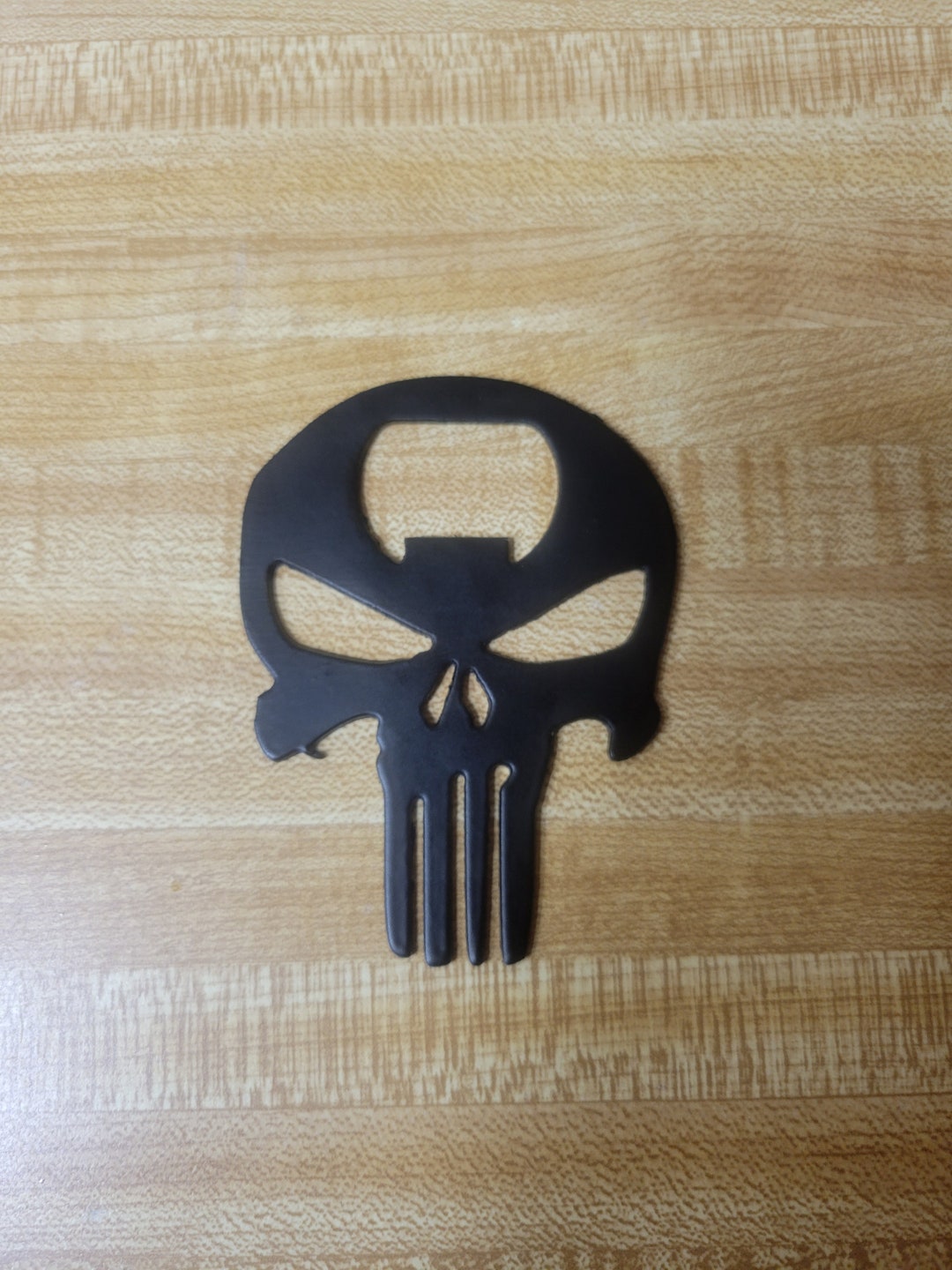 Punisher Skull Bottle Opener DXF Plasma CNC - Etsy
