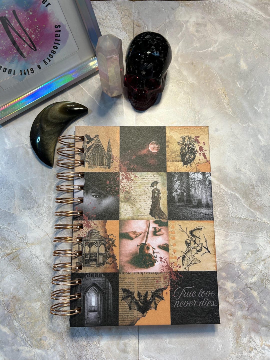 Dark Romance Journal, Vampire Inspiration Journal, Dark Romance ...