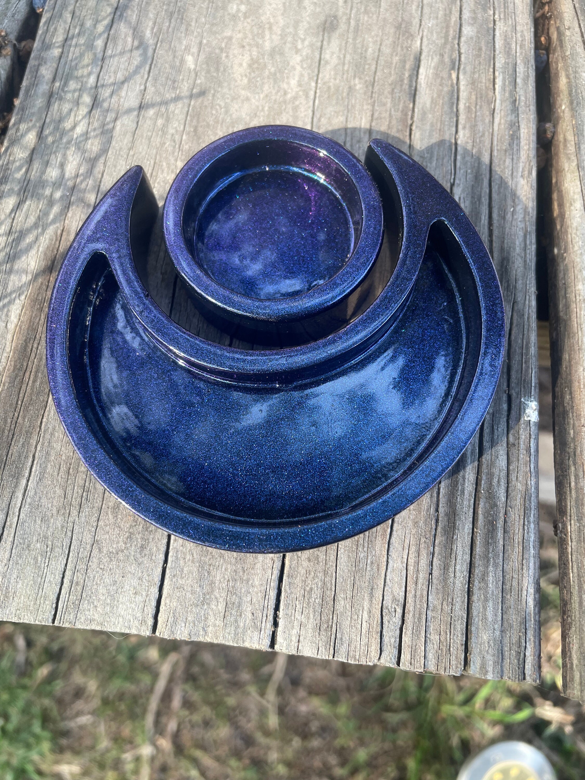 Color Shifting Moon Sphere Holders Sphere Holders - Etsy