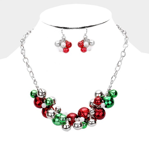 Christmas Necklace - Etsy