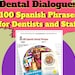 Dental Dialogues: 100 Spanish Phrases for Dentists and Staff" - Etsy