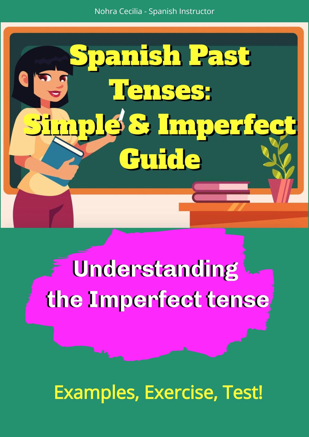 6 Pages of Spanish Past Tenses! - Etsy