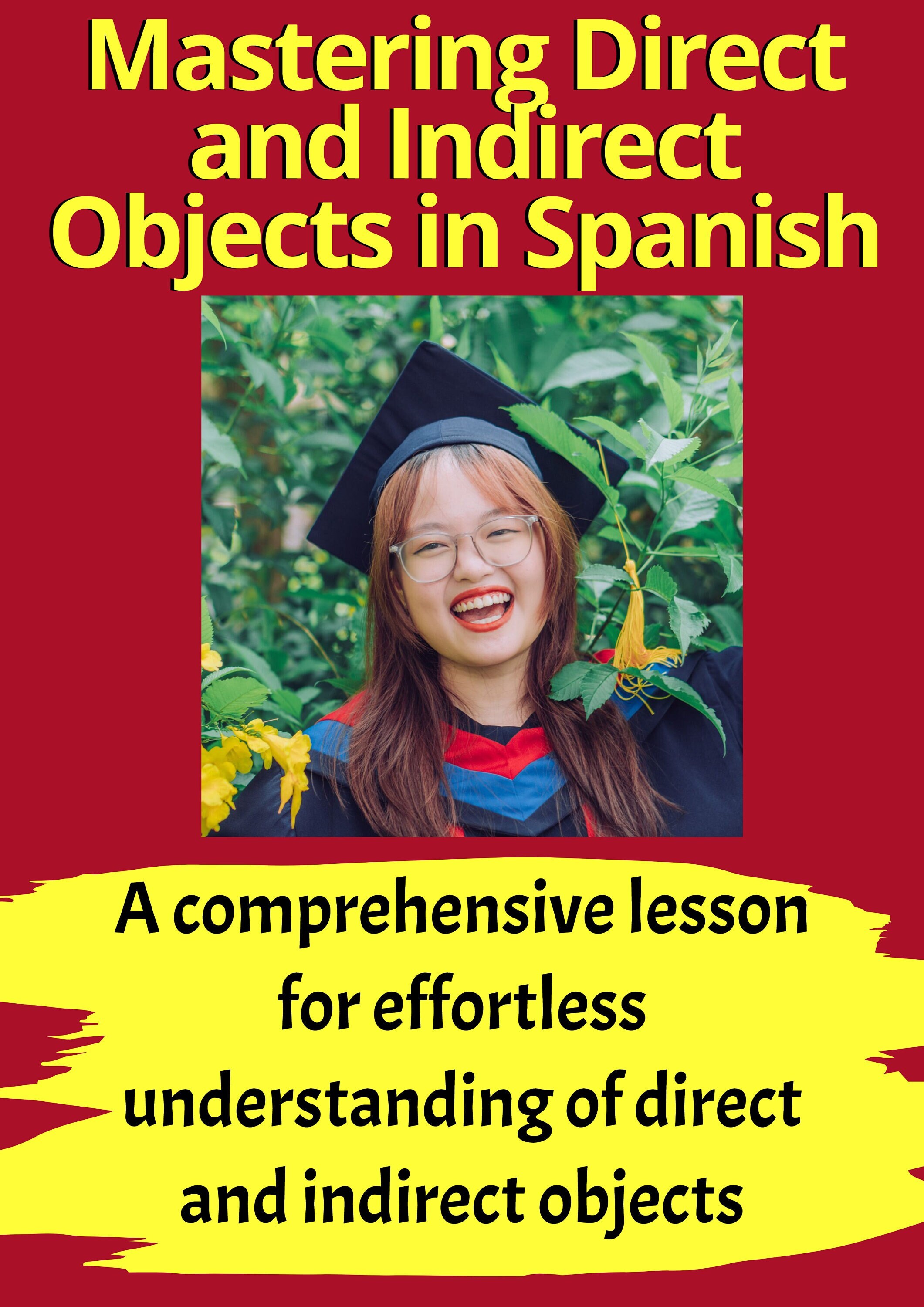 Mastering Direct and Indirect Objects in Spanish - Etsy