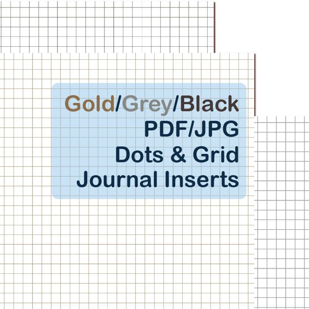 Dot Grid Paper, Dotted Grid, Graph Paper, Bullet Journal Paper, Dot ...