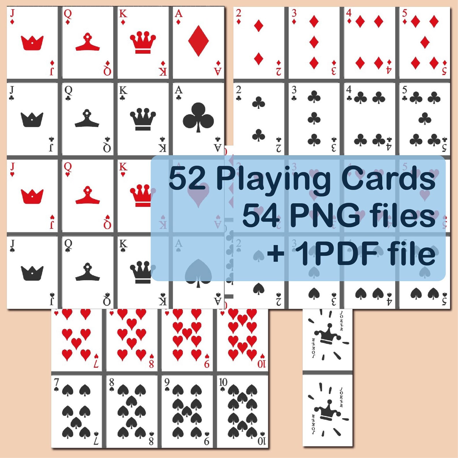Poker PNG, Playing Cards PNG, Play Card Digital, Gambling PNG, Playing ...