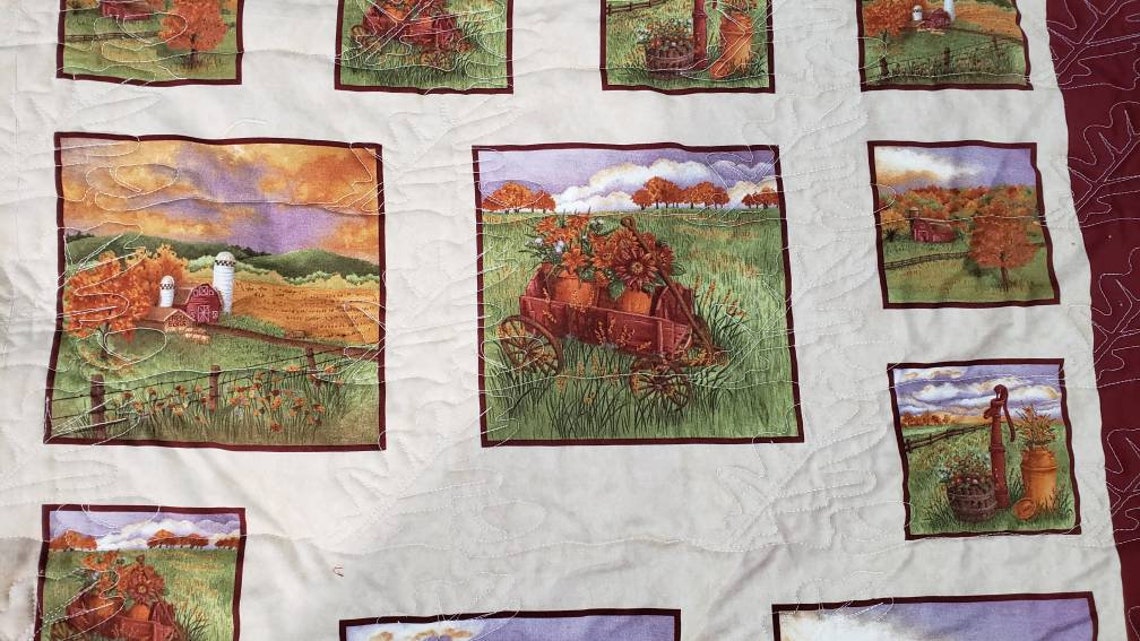 Country Charm Full Size Quilt | Etsy