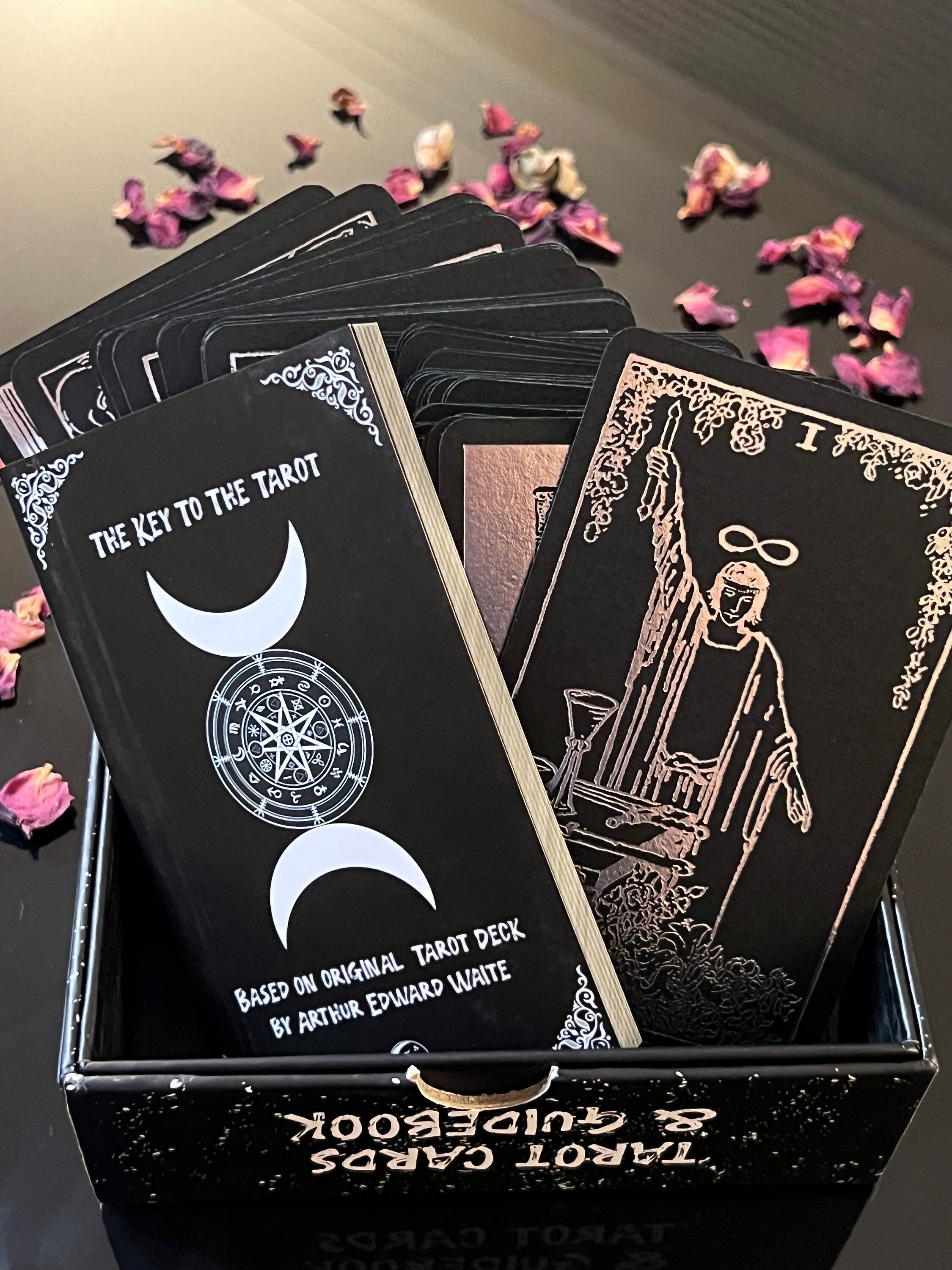 Prophet Gold OR Silver Foil Tarot Deck | Beginner Tarot Cards, Guide ...