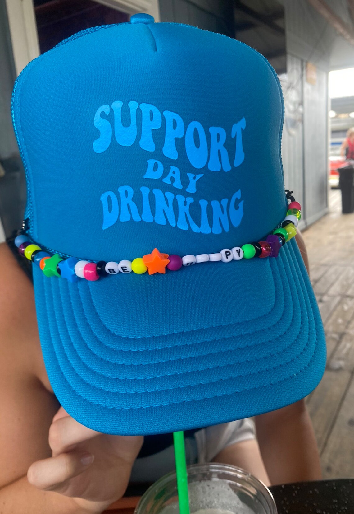Support Day Drinking Trucker Hat - Etsy