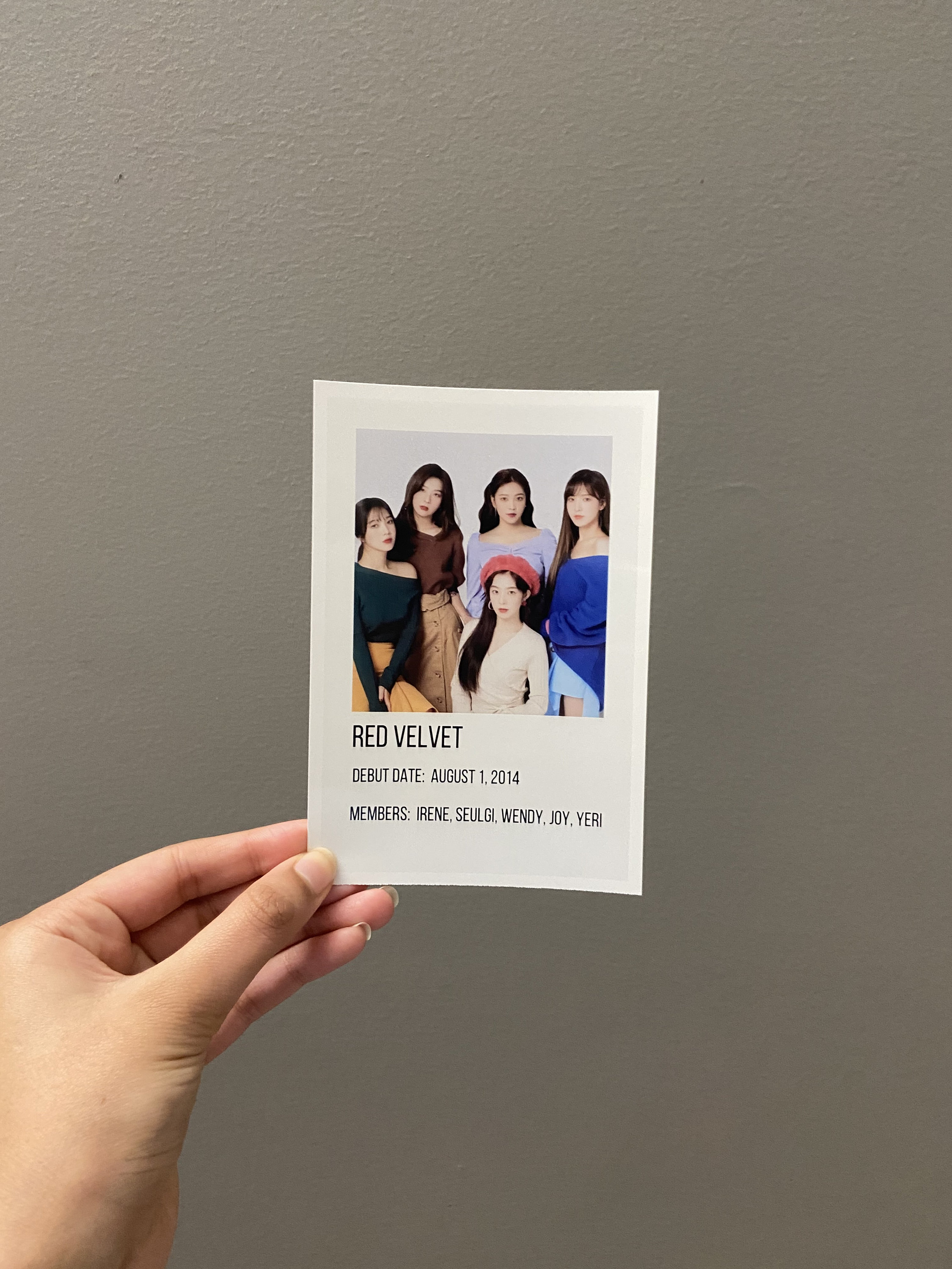 Kpop Mini Posters | Etsy