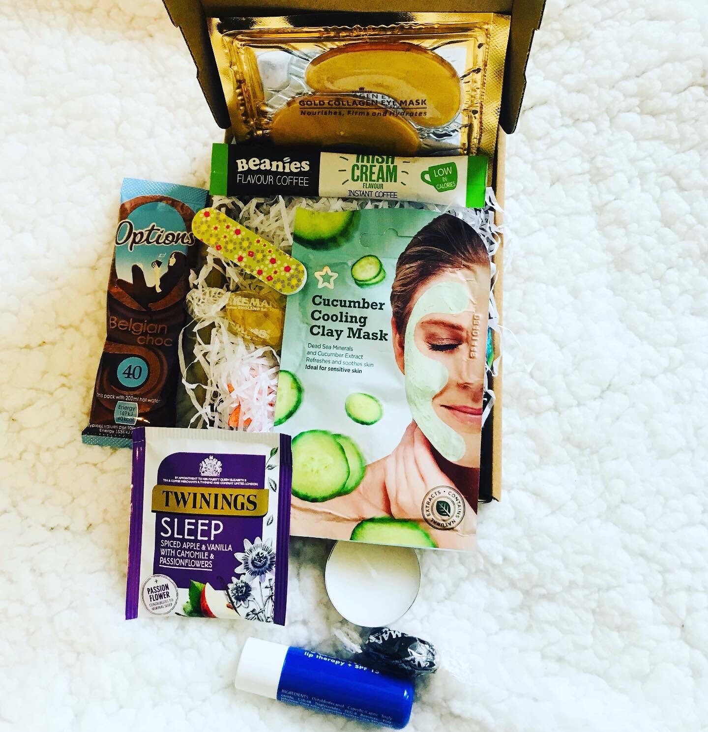 Mini Flu Care Box, Self-care Gift, Get Well Soon Gift, Relaxation Gift ...