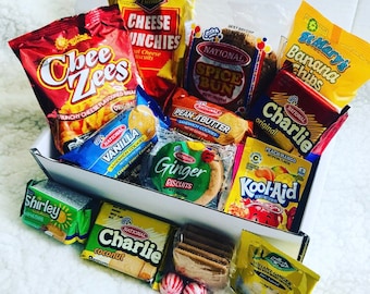 Caribbean Snacks Box - Etsy