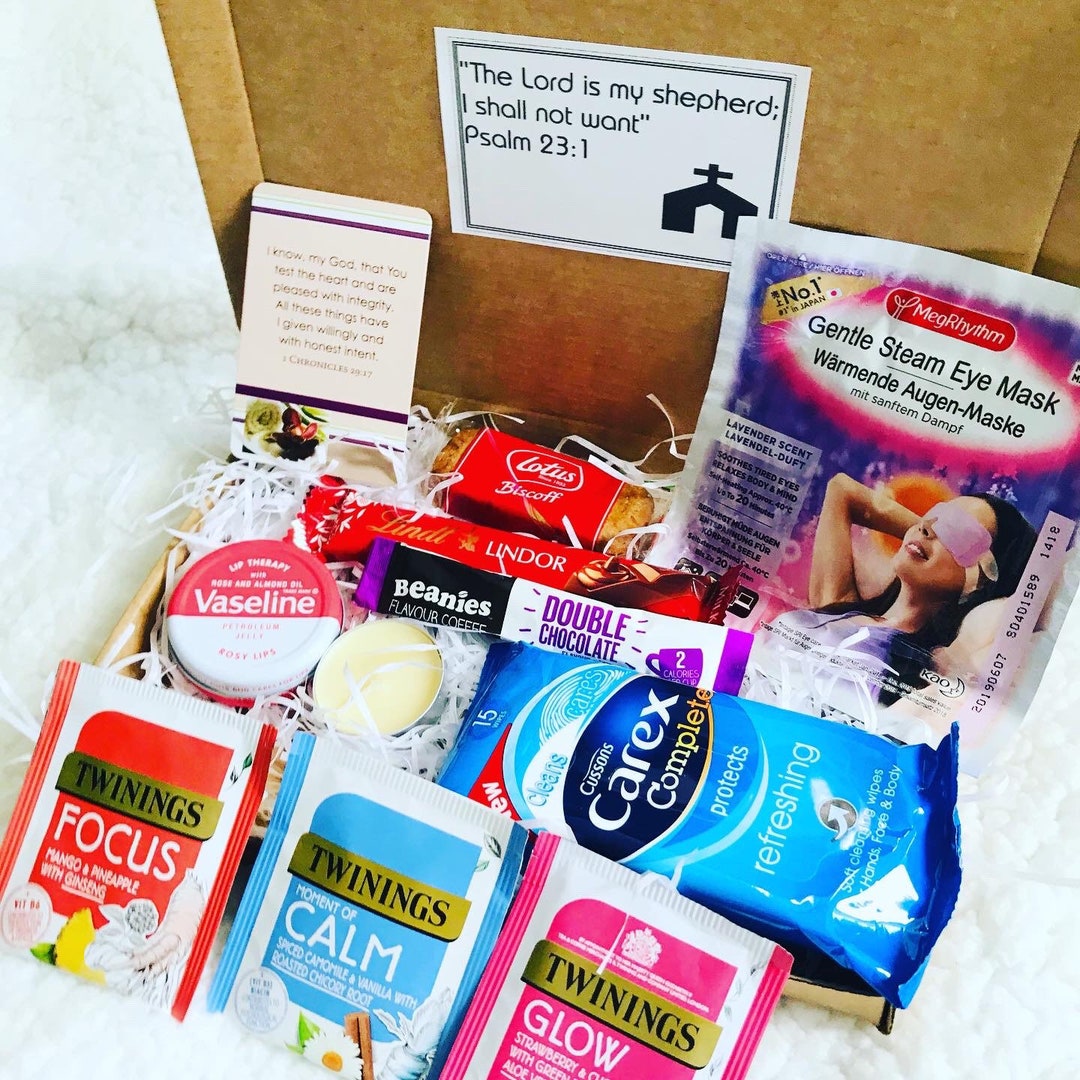 Christian Gift Box, Encouragement Gift, Christian Positivity Gift ...