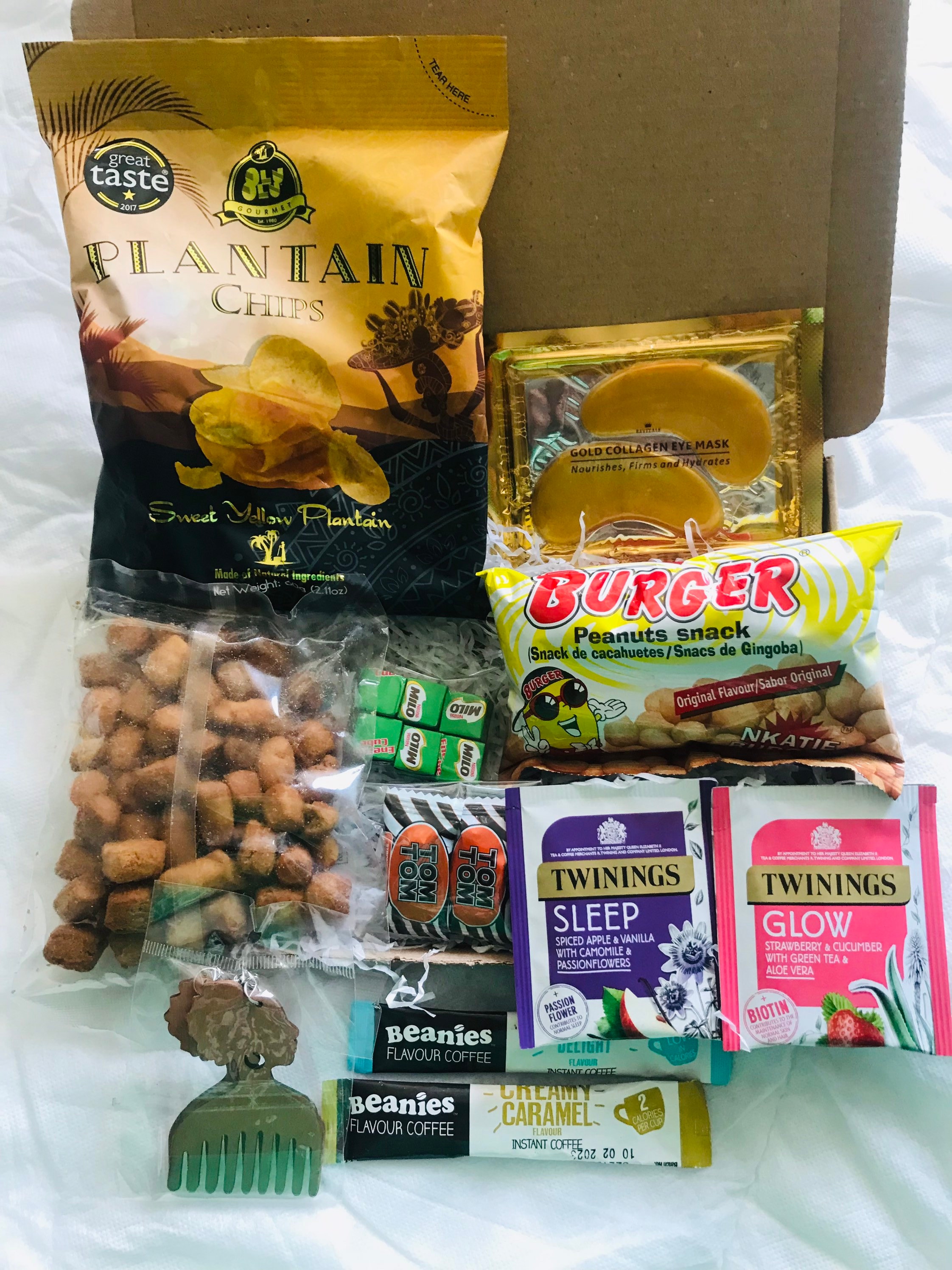 Ghanaian Snacks, Ghanaian Gift Box, African Treats, Nigerian Care ...