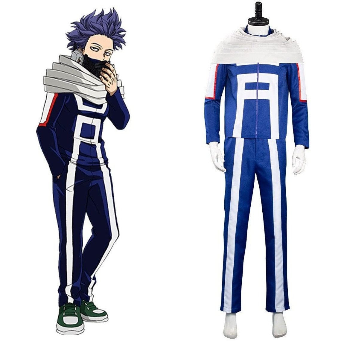 My Hero Academia Boku no Hitoshi Shinso Cosplay Costume | Etsy