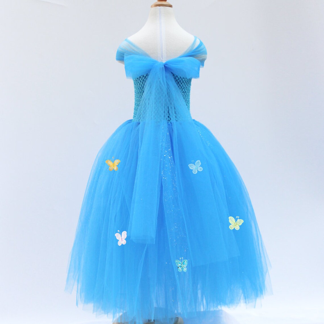 Girls Princess Cinderella Inspired Tutu Dress Birthday Party - Etsy
