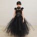 Kids Black Wednesday Addams Tutu Costume Gothic Halloween - Etsy UK