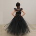 Kids Black Wednesday Addams Tutu Costume Gothic Halloween - Etsy UK