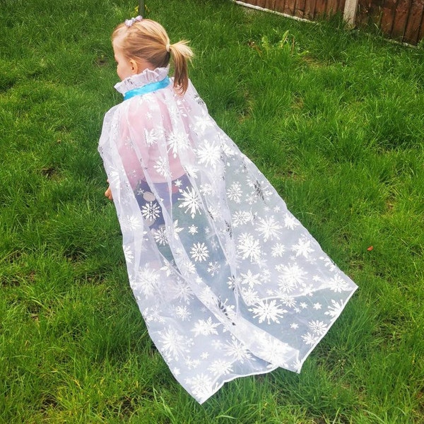 Queen Elsa Cape - Etsy