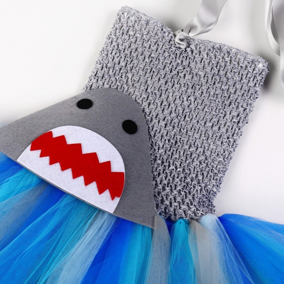 Kids Baby Shark Tutu Dress Cute Baby Shark Do Do Do Girls - Etsy
