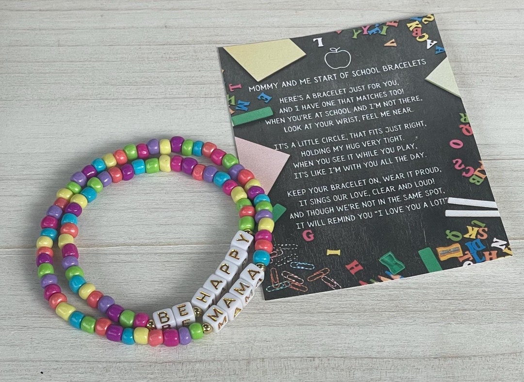 BACK TO SCHOOL Set #3 | Handmade Stackable Bracelet | Custom ...