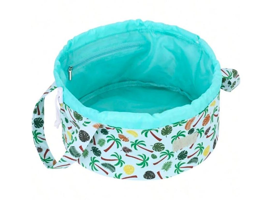 Personalized Palm Tree Makeup Bag: Large Travel Toiletry Organizer - Etsy